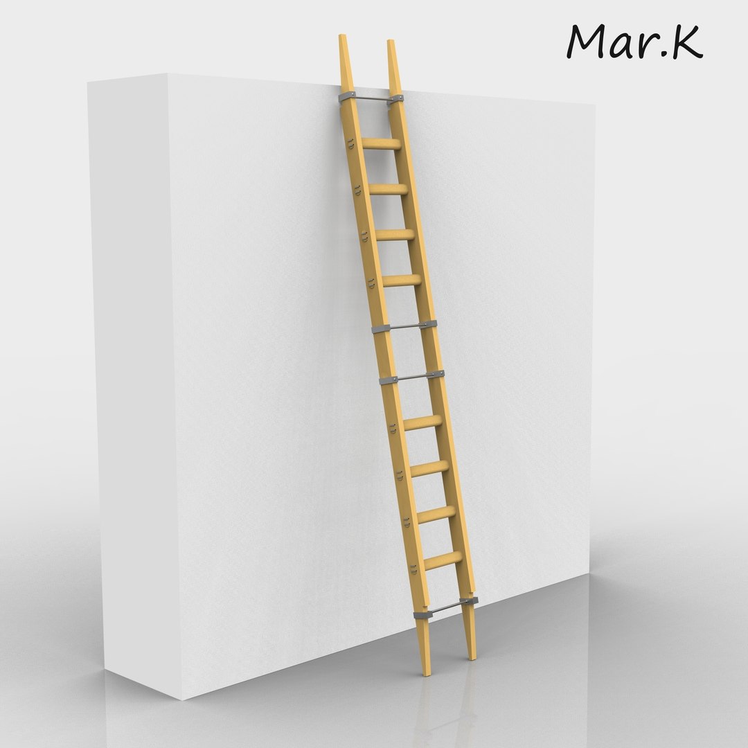 3ds Adjustable Ladder