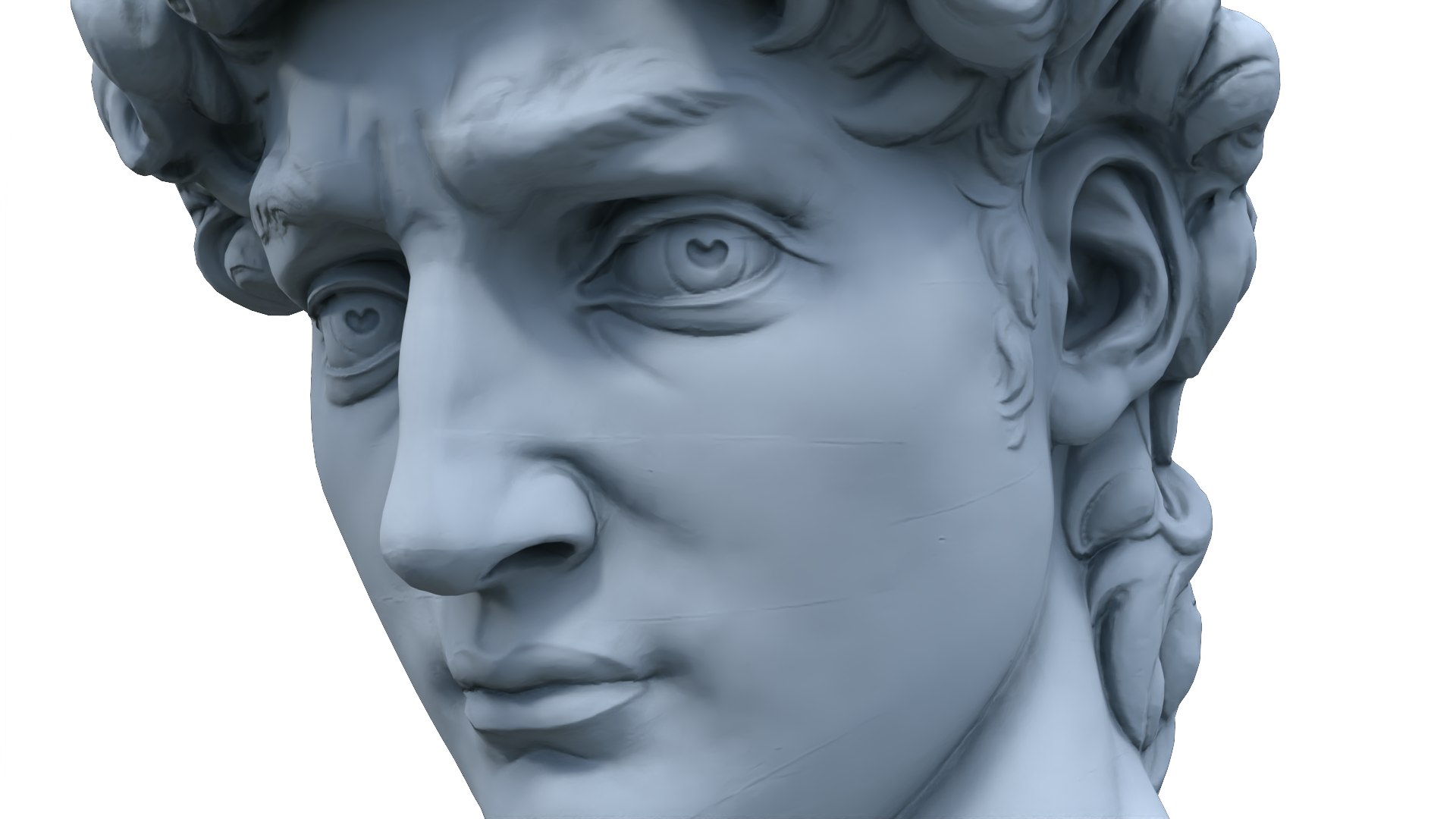 David Head 3D Model - TurboSquid 1807792