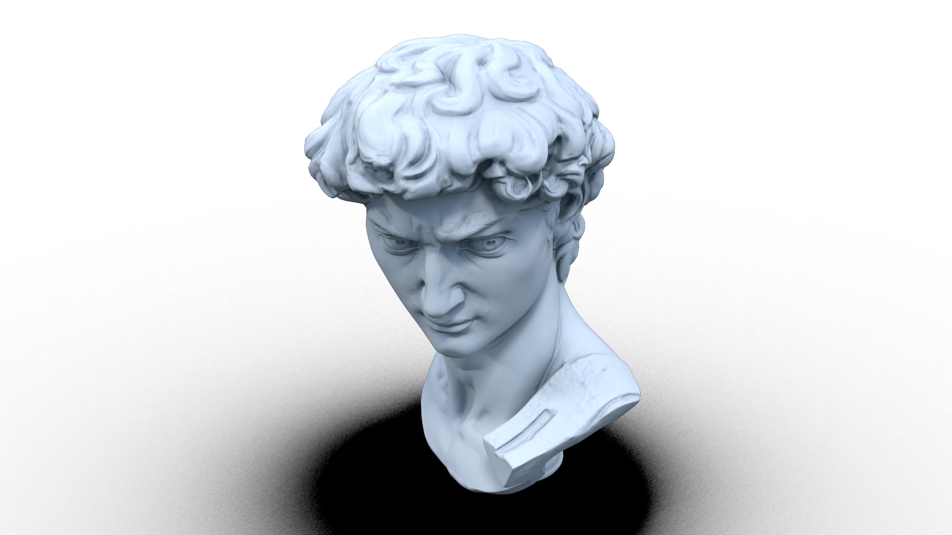 David Head 3D Model - TurboSquid 1807792