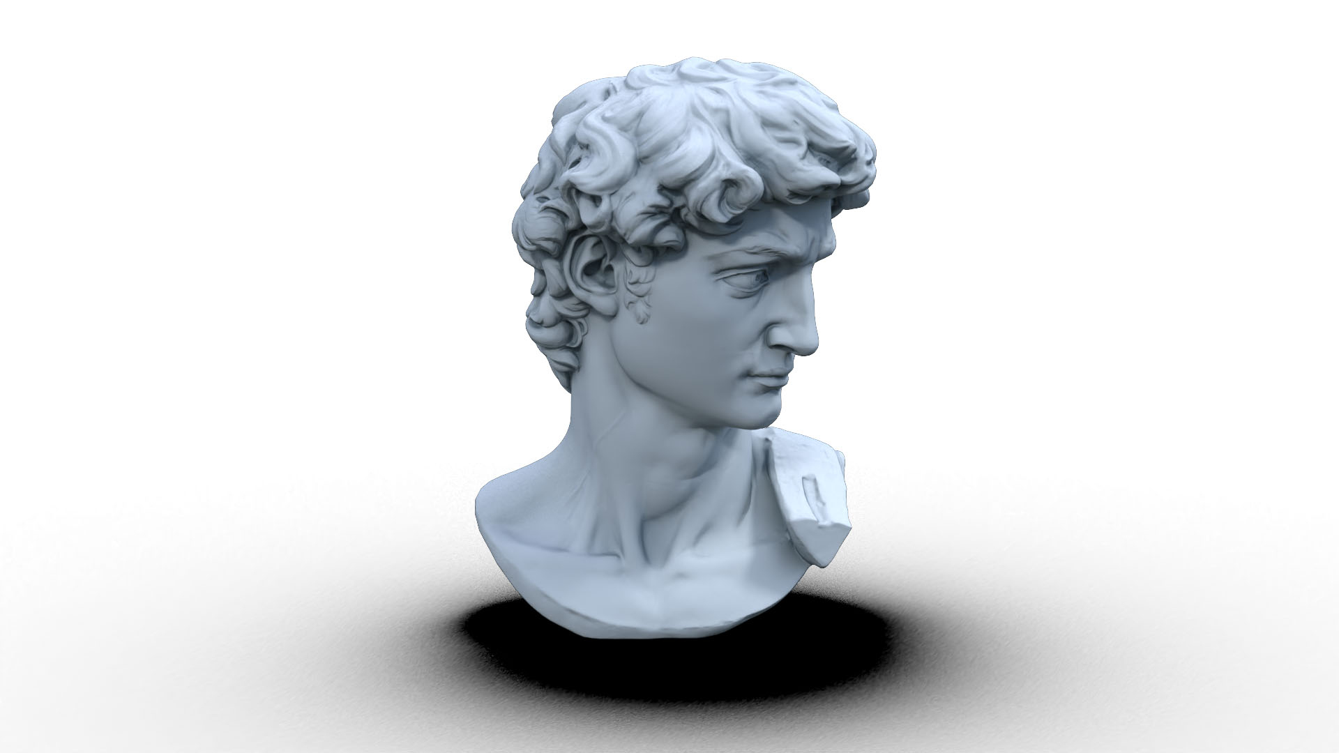 David Head 3D Model - TurboSquid 1807792