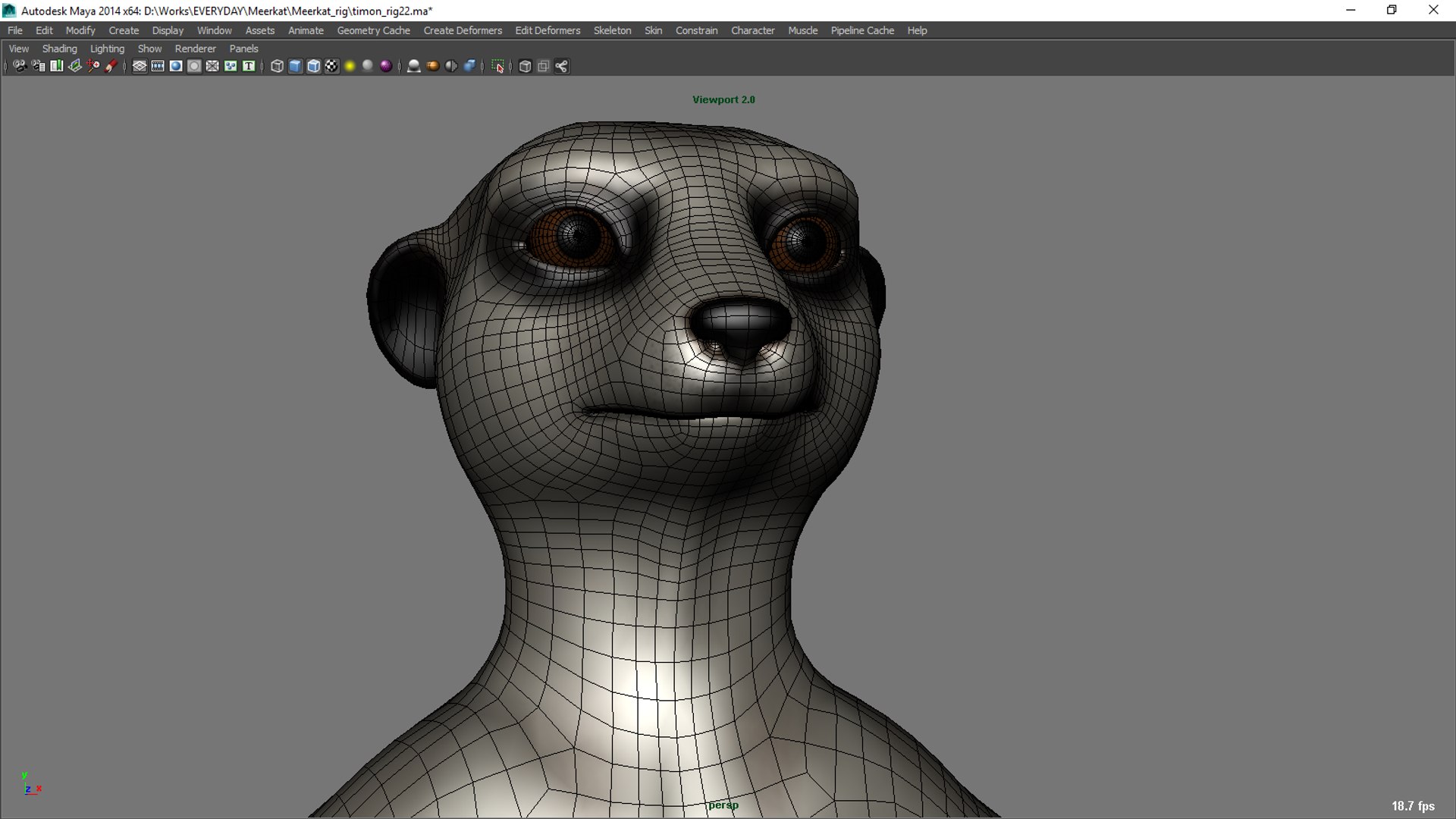 3D Model Rig Meerkat - TurboSquid 1336575