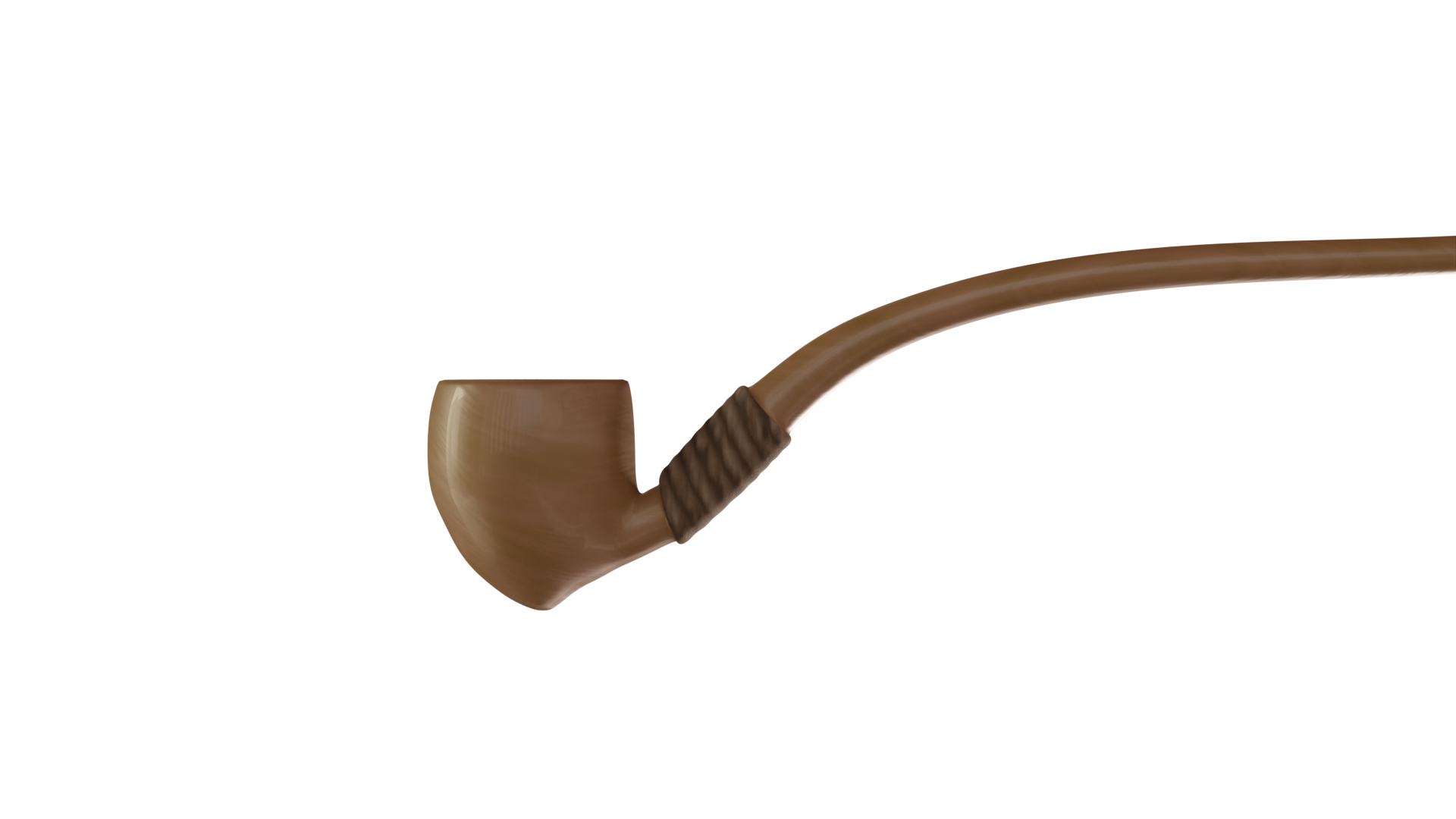 3D Traditional Hobbit Pipe - TurboSquid 1975849