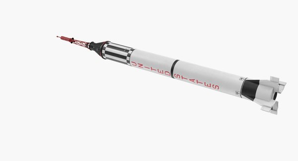 3D rocket mercury redstone 3 - TurboSquid 1286987