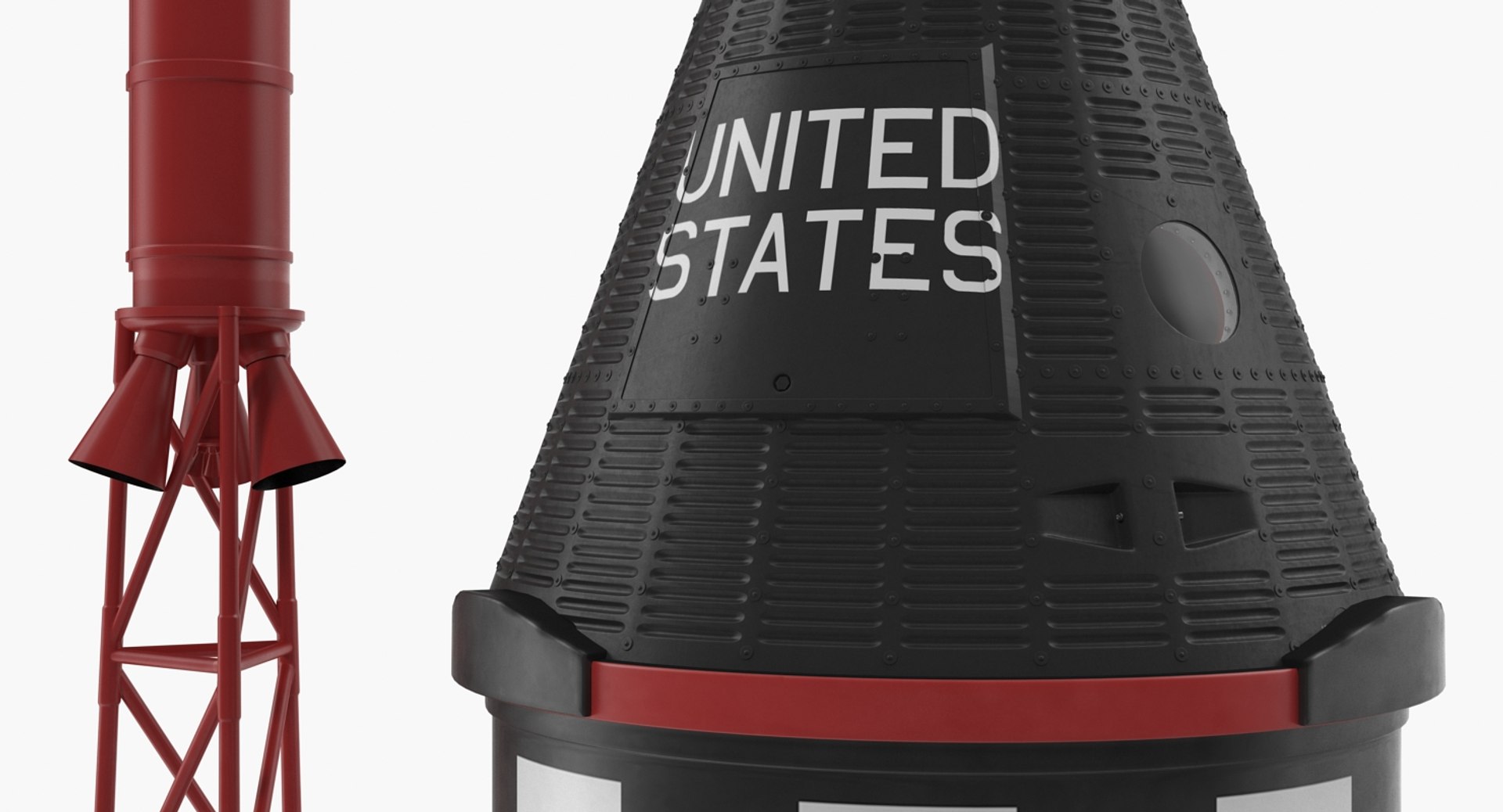 3D Rocket Mercury Redstone 3 - TurboSquid 1286987