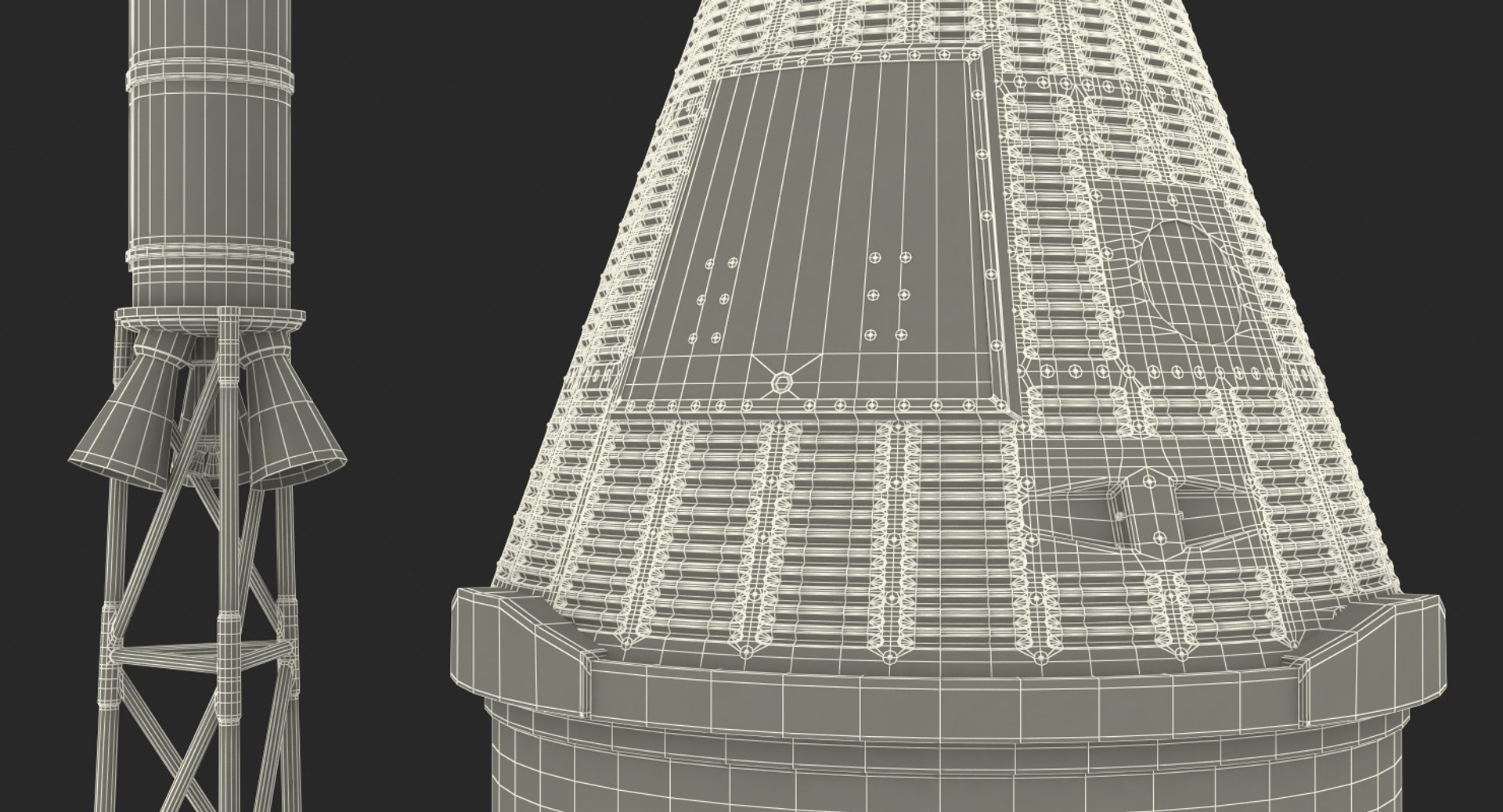 3D rocket mercury redstone 3 - TurboSquid 1286987