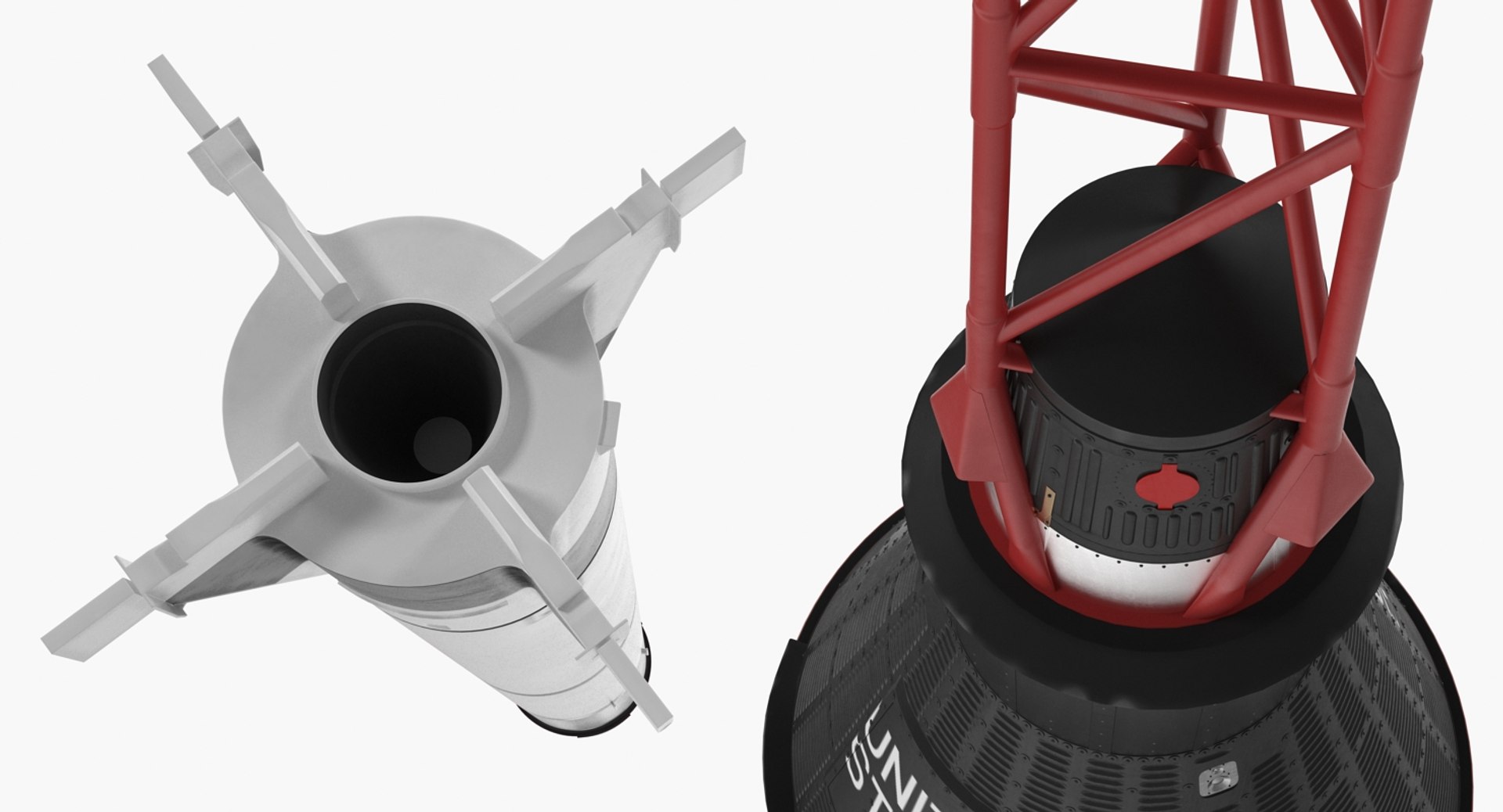 3D Rocket Mercury Redstone 3 - TurboSquid 1286987