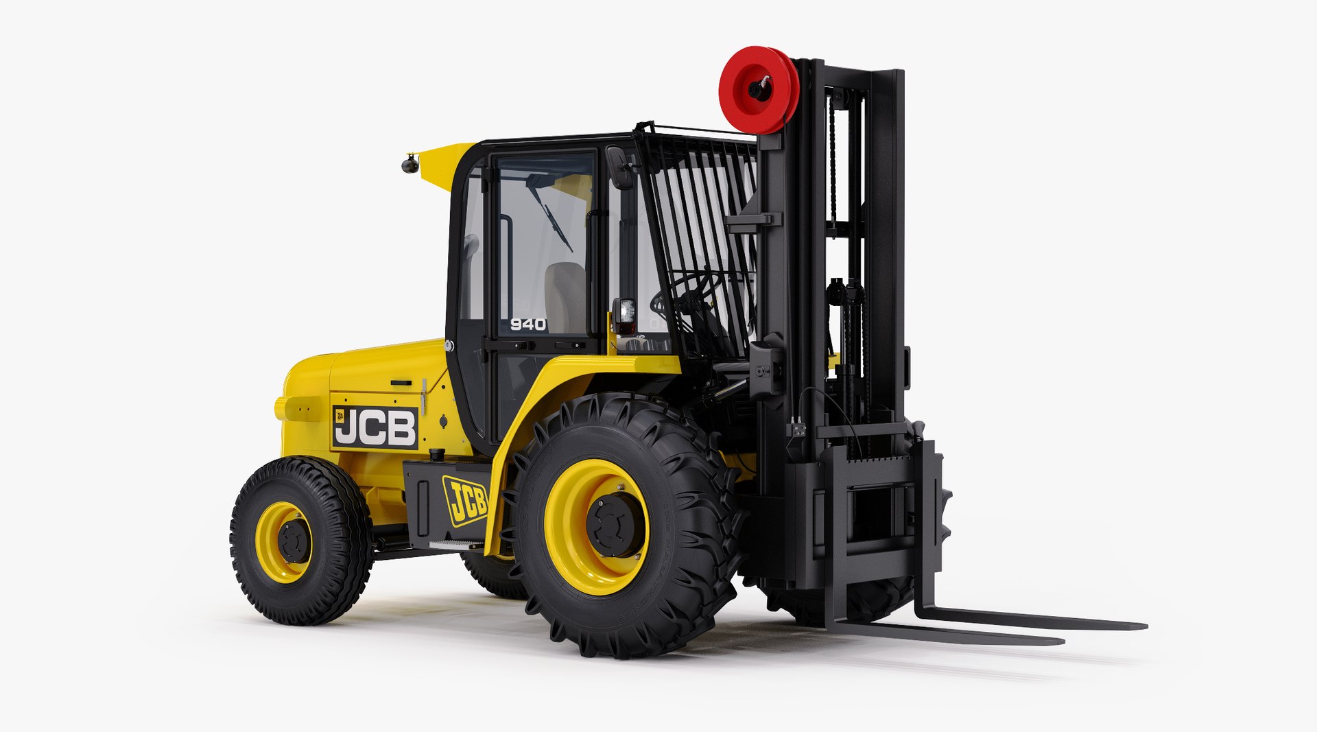 3D 940 rough terrain forklift - TurboSquid 1234154