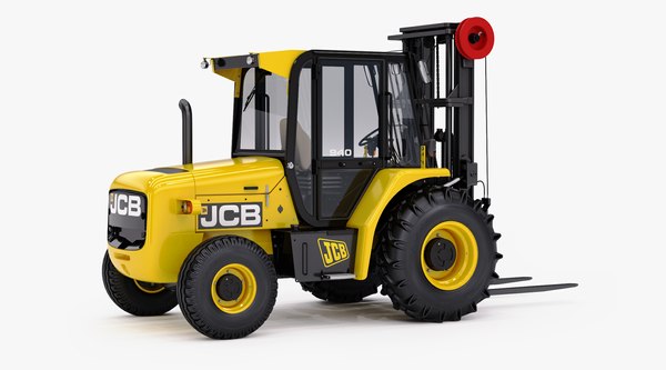 JCB 940 거친 지형 지게차 3D 모델 - TurboSquid 1234154