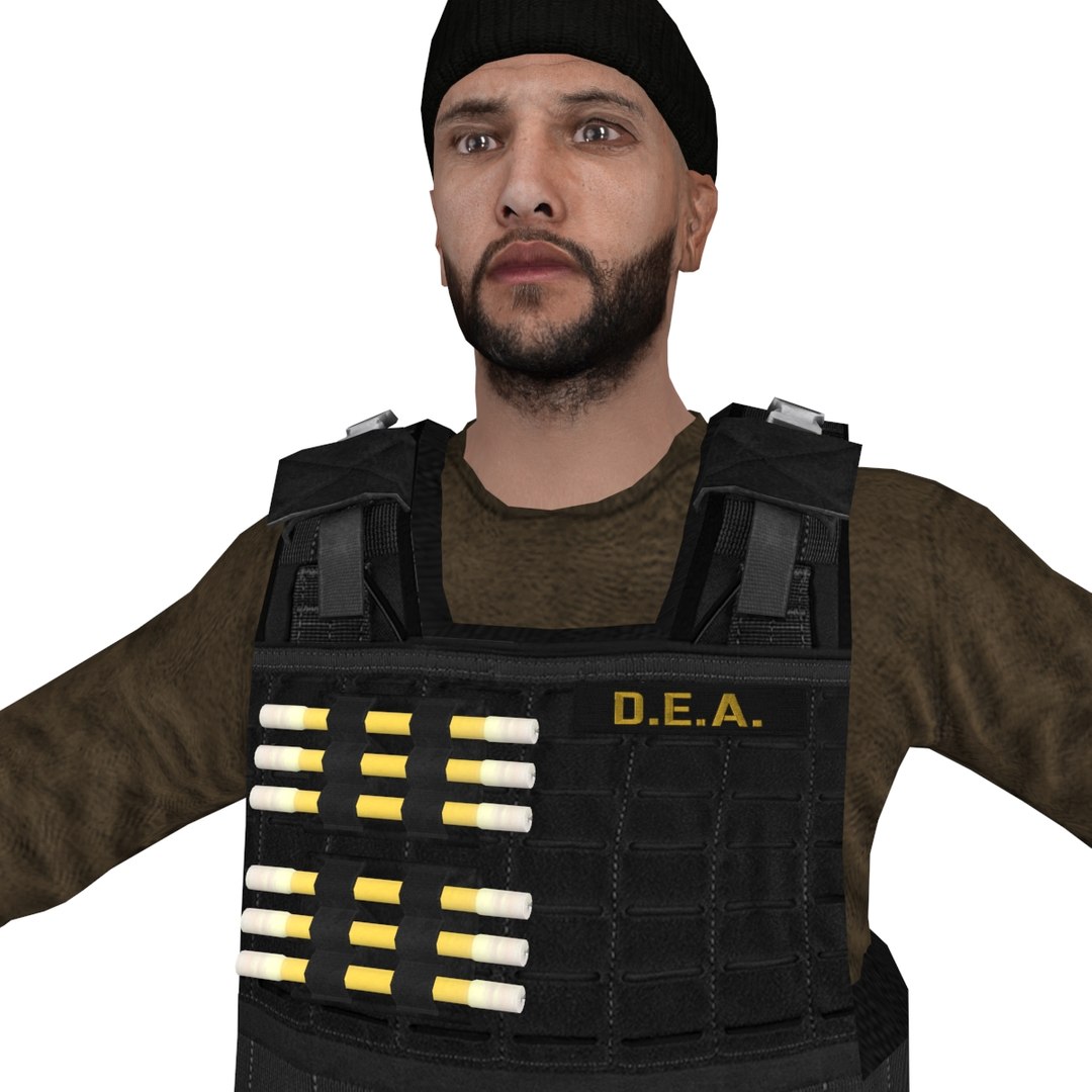 3d model dea agent 4