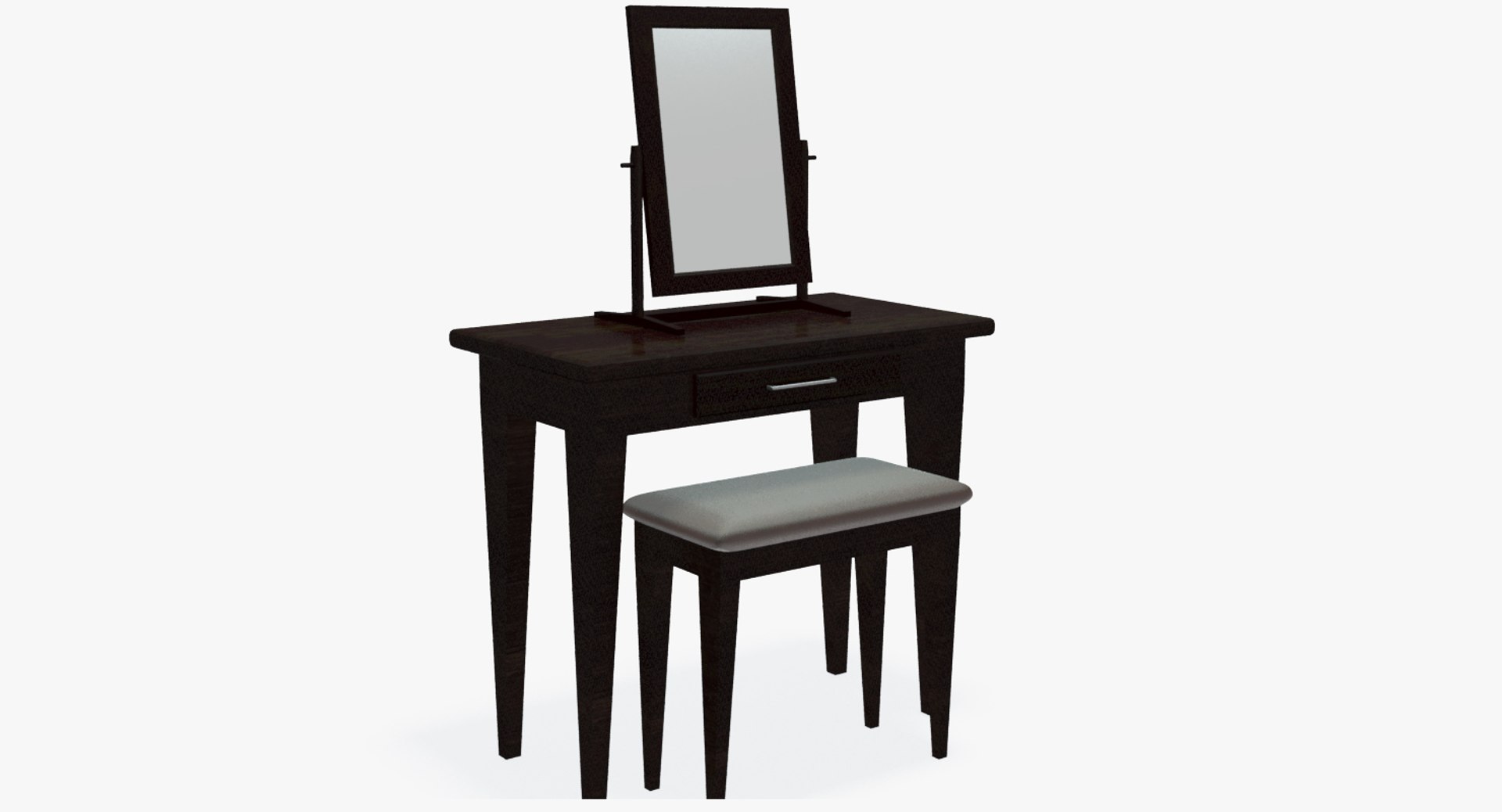 3d Model Makeup Table