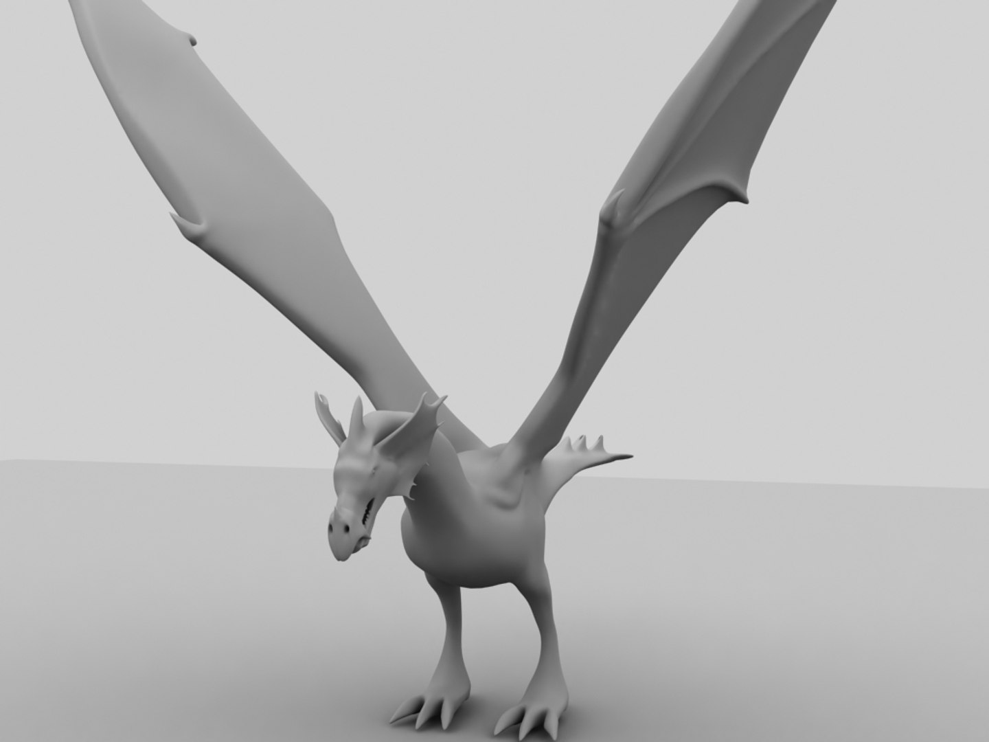 Free Dragon 3d Model