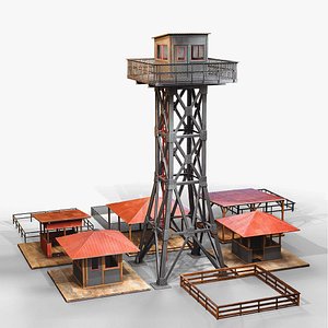 Prison Stronghold Order 3d Model