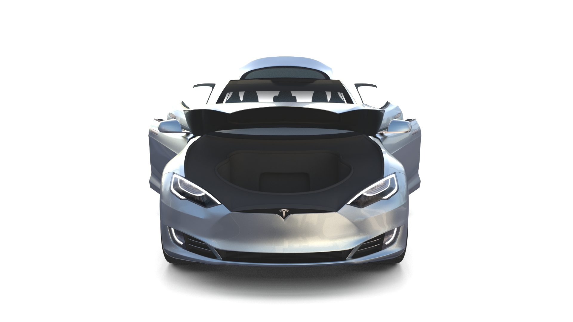 Tesla S 2016 Interior 3D Model - TurboSquid 1209946