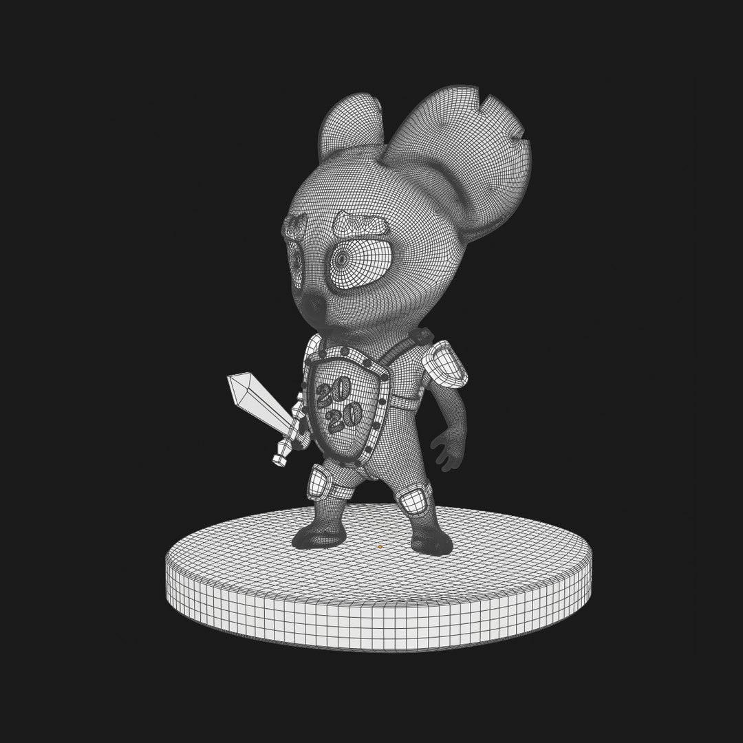 Iron Rat 2020 3D Model - TurboSquid 1472555