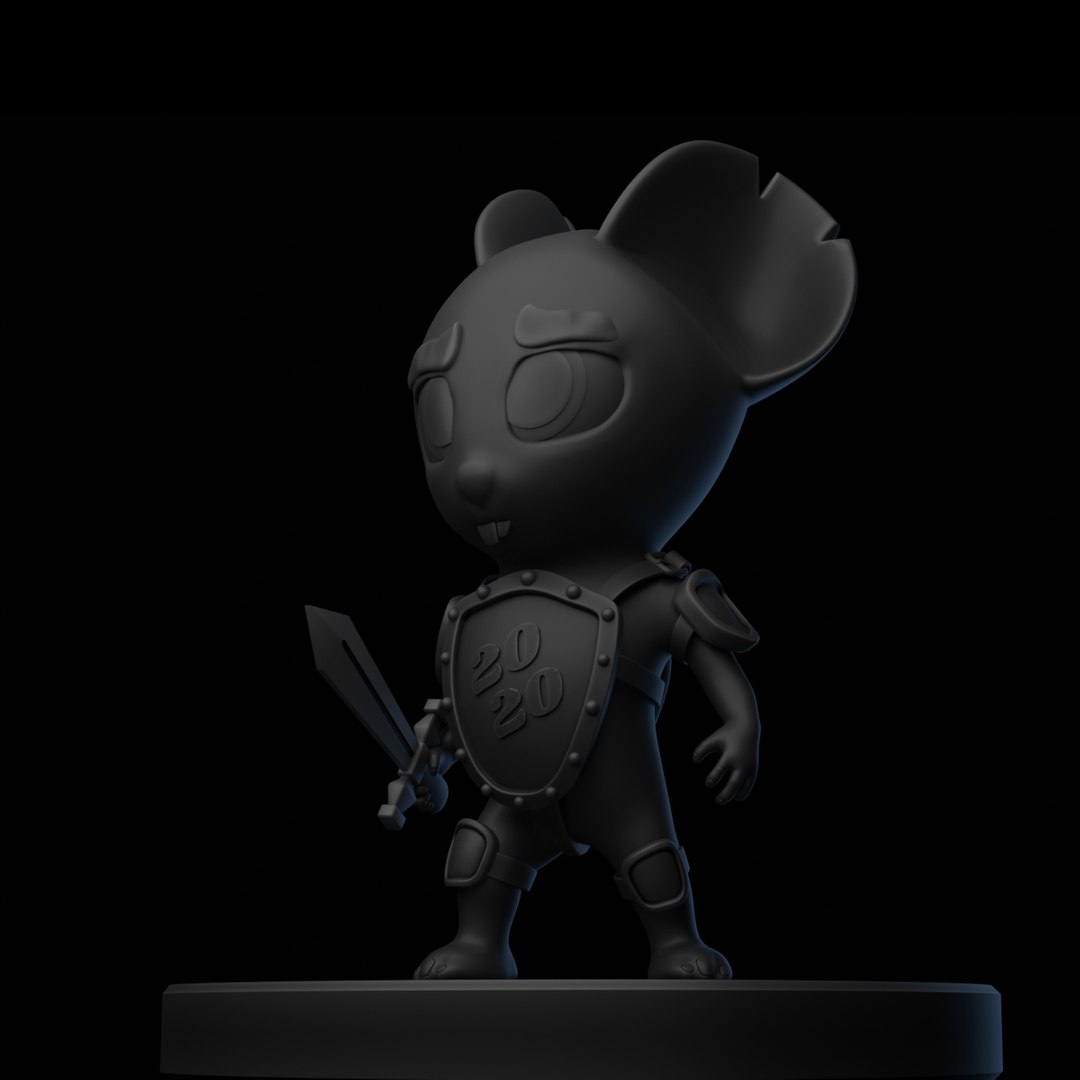 Iron Rat 2020 3D Model - TurboSquid 1472555