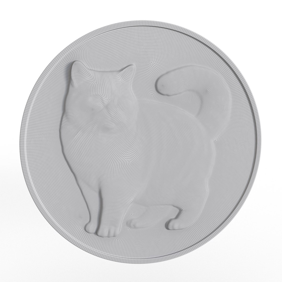 Bas-relief Cat 3D Model - TurboSquid 2391677
