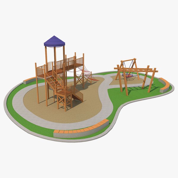 wooden playground