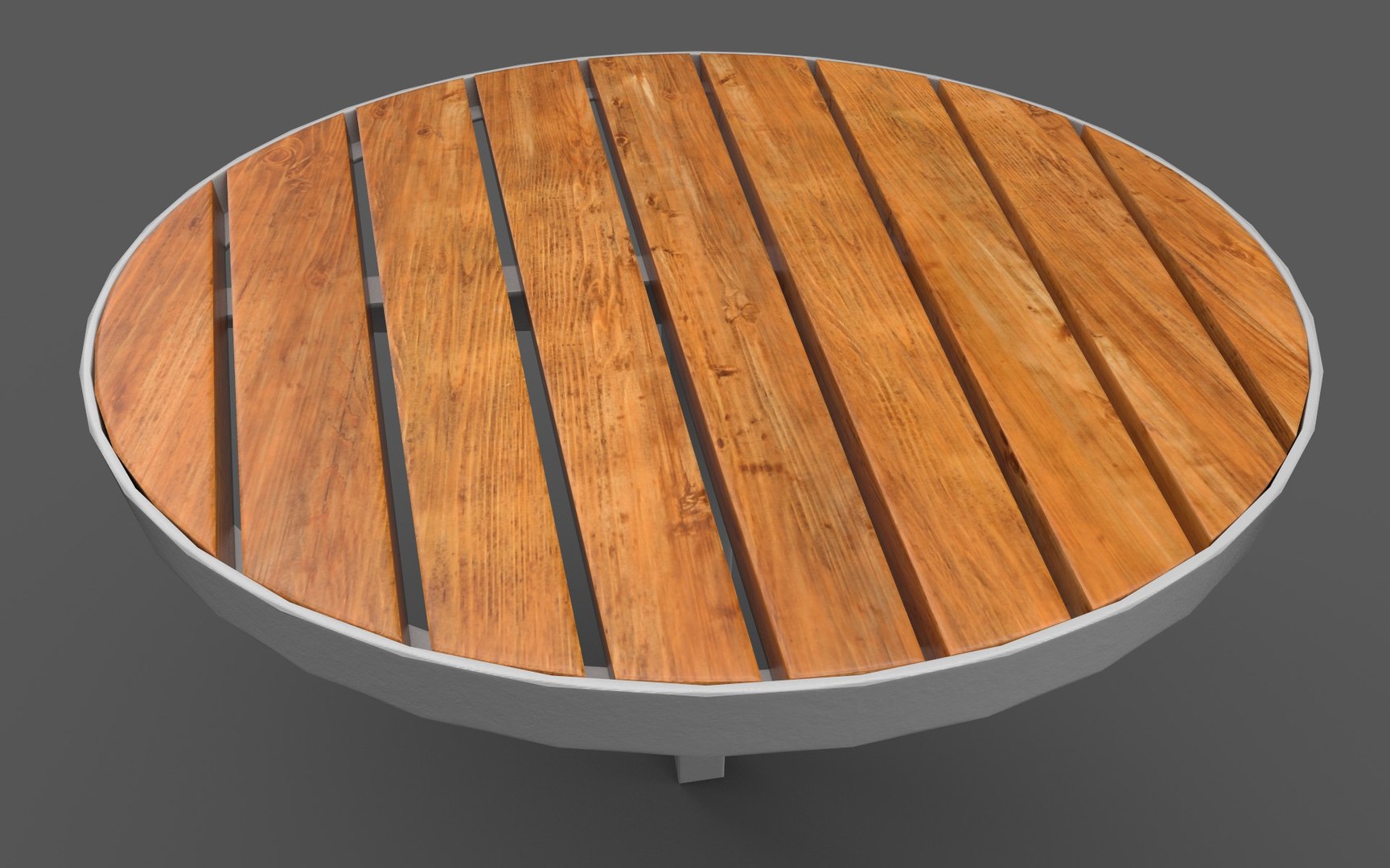 Park Table 3D Model - TurboSquid 2226967