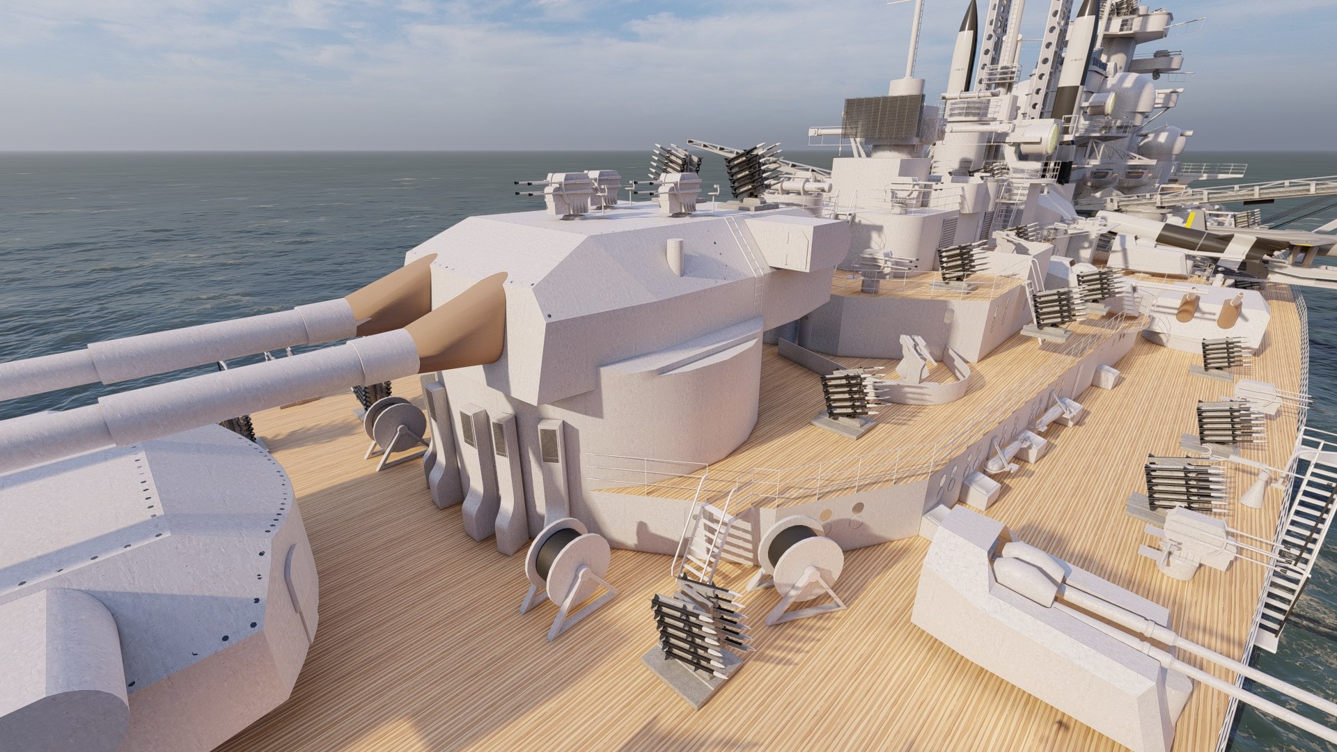 3D Model WW2 HEAVY CRUISER CLASS - TurboSquid 2263318