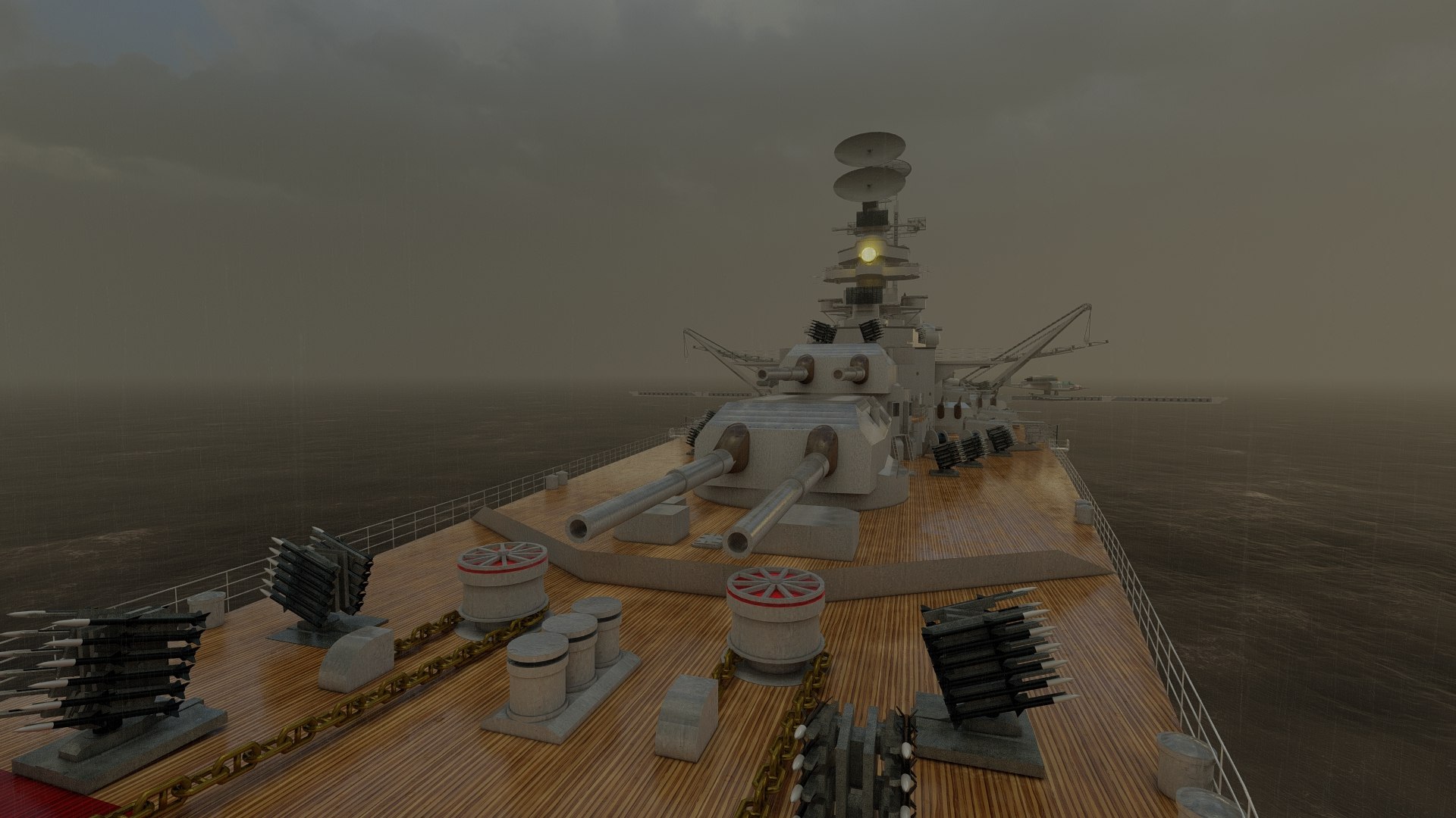 3D Model WW2 HEAVY CRUISER CLASS - TurboSquid 2263318