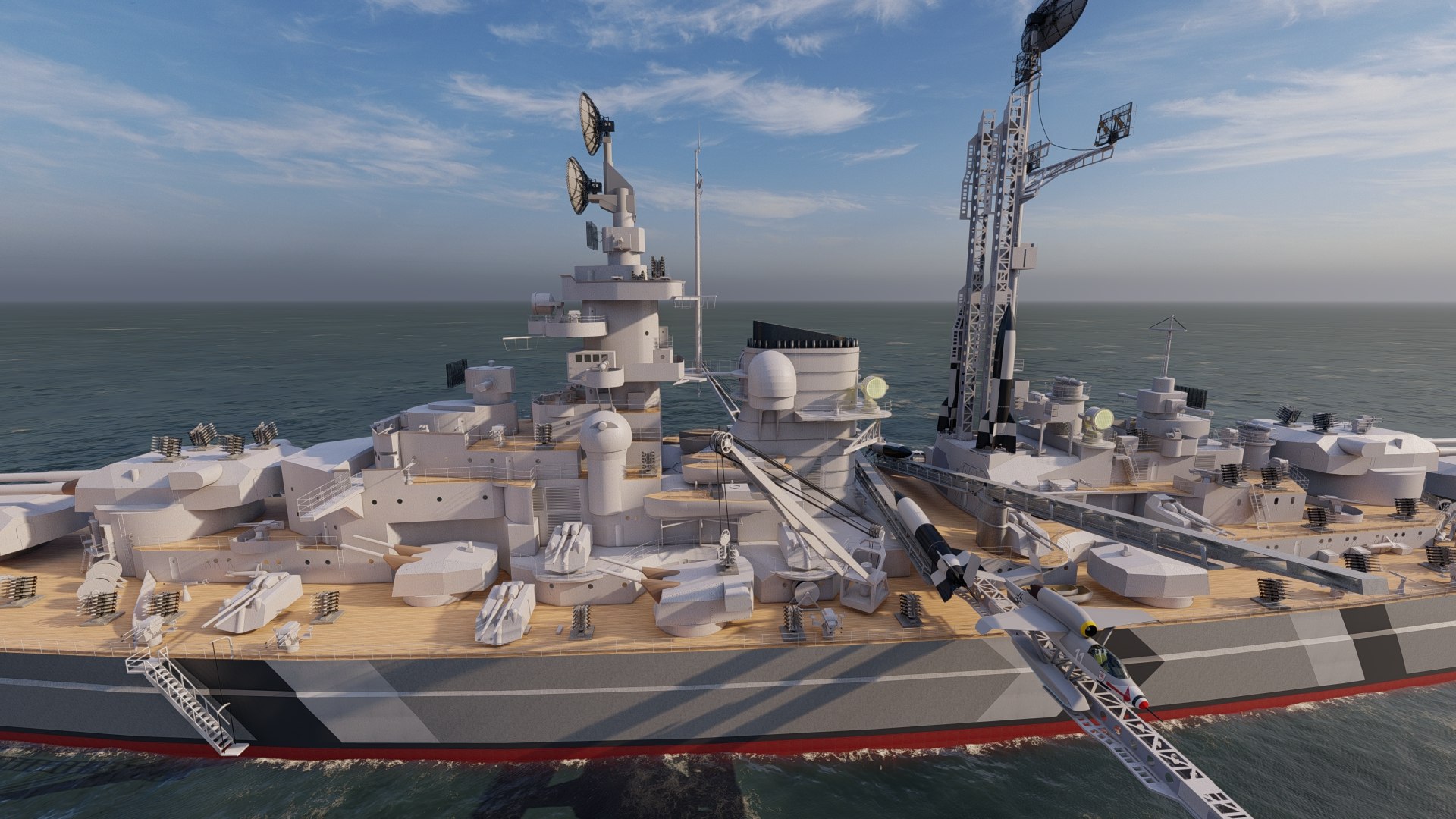 3D Model WW2 HEAVY CRUISER CLASS - TurboSquid 2263318