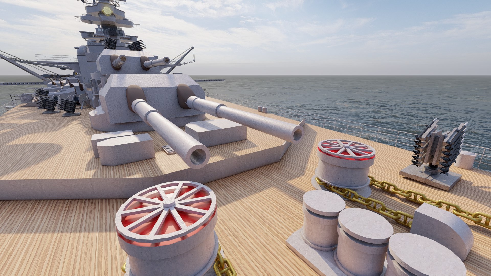 3D Model WW2 HEAVY CRUISER CLASS - TurboSquid 2263318