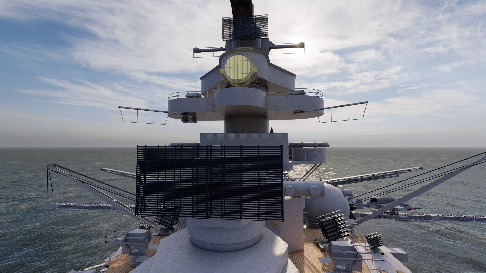 3D Model WW2 HEAVY CRUISER CLASS - TurboSquid 2263318
