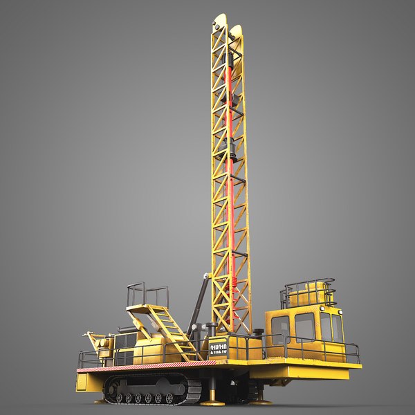 drilling rig 3d model