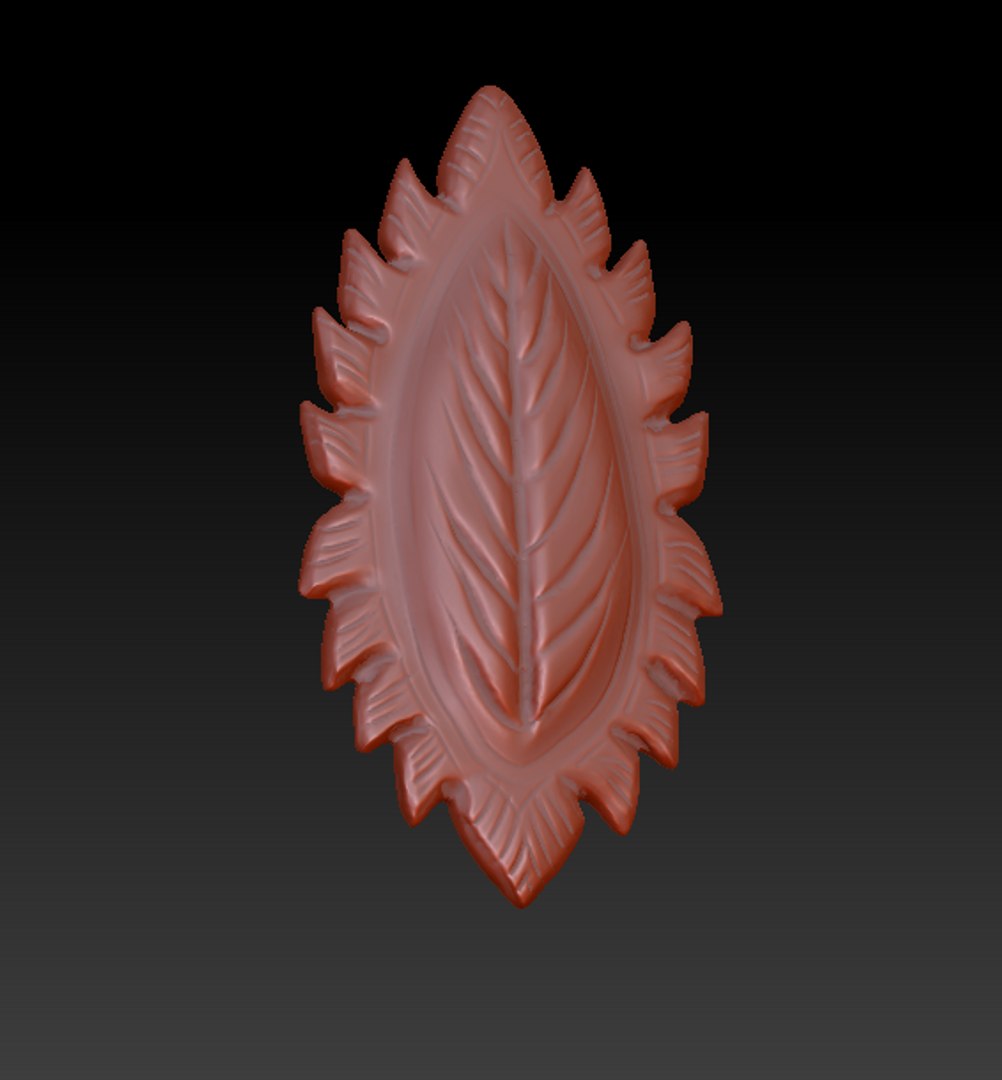 Leaf Gemstone Model - TurboSquid 1624527