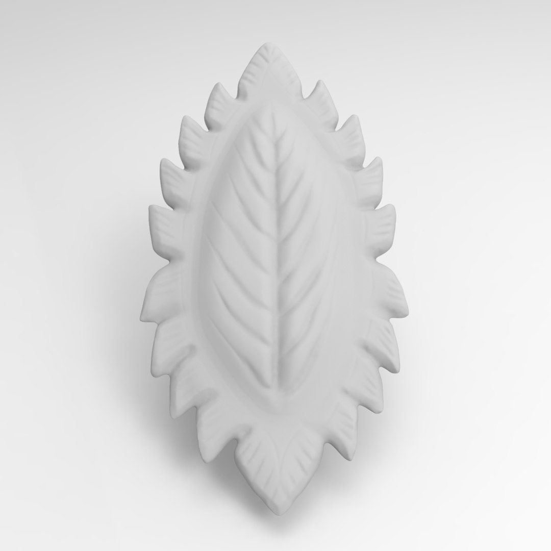 Leaf Gemstone Model - TurboSquid 1624527