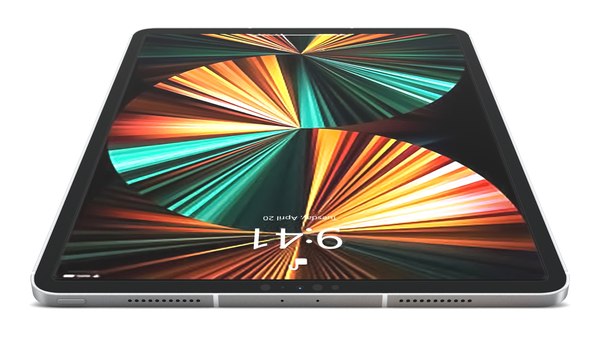 Apple iPad Pro 12-9 2021 All Colors with pencil model - TurboSquid 1792706