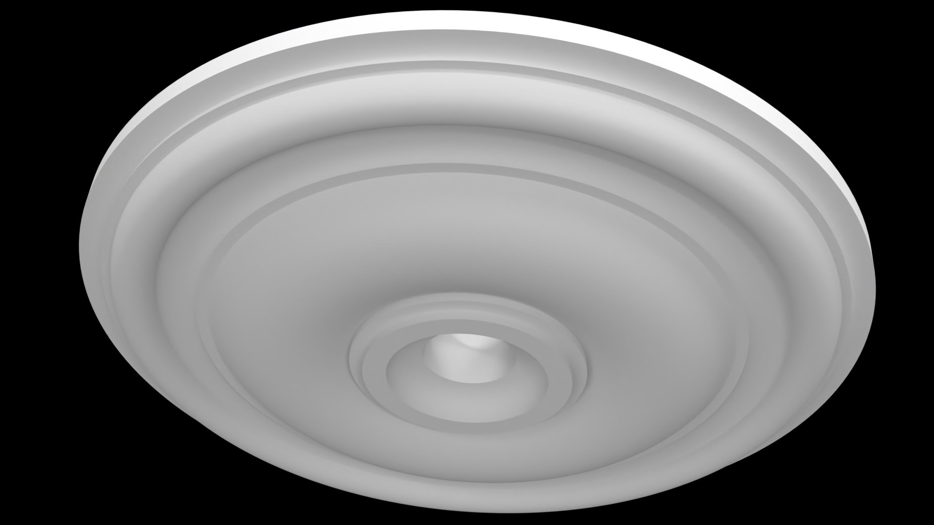 3D Model Ceiling Sockets Gypsum Plaster DR87 - TurboSquid 2024033