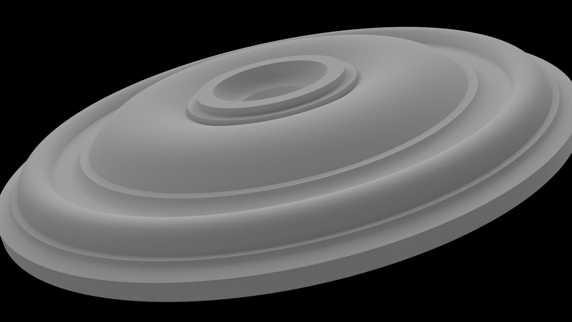 3D Model Ceiling Sockets Gypsum Plaster DR87 - TurboSquid 2024033