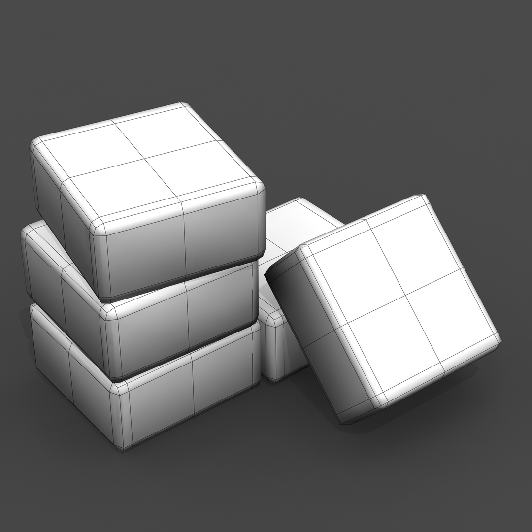 Pet Bales Bottles 3d Model