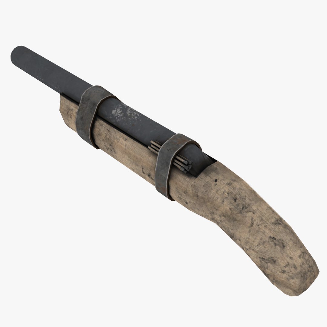 Homemade Gun 3d Max