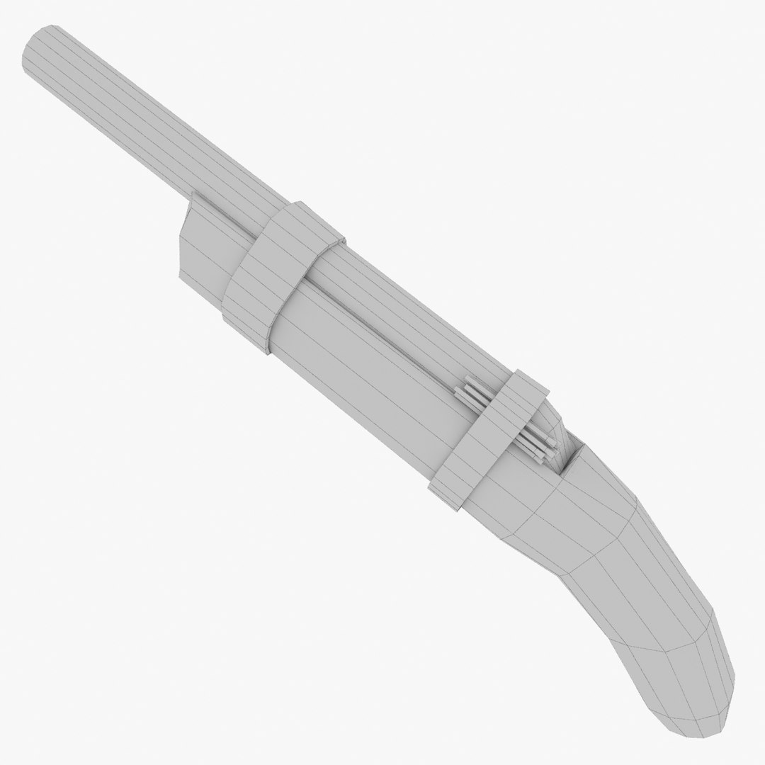 Homemade Gun 3d Max