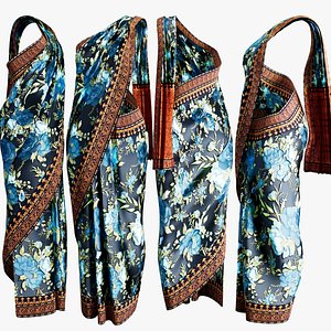 3D Saree Models | TurboSquid