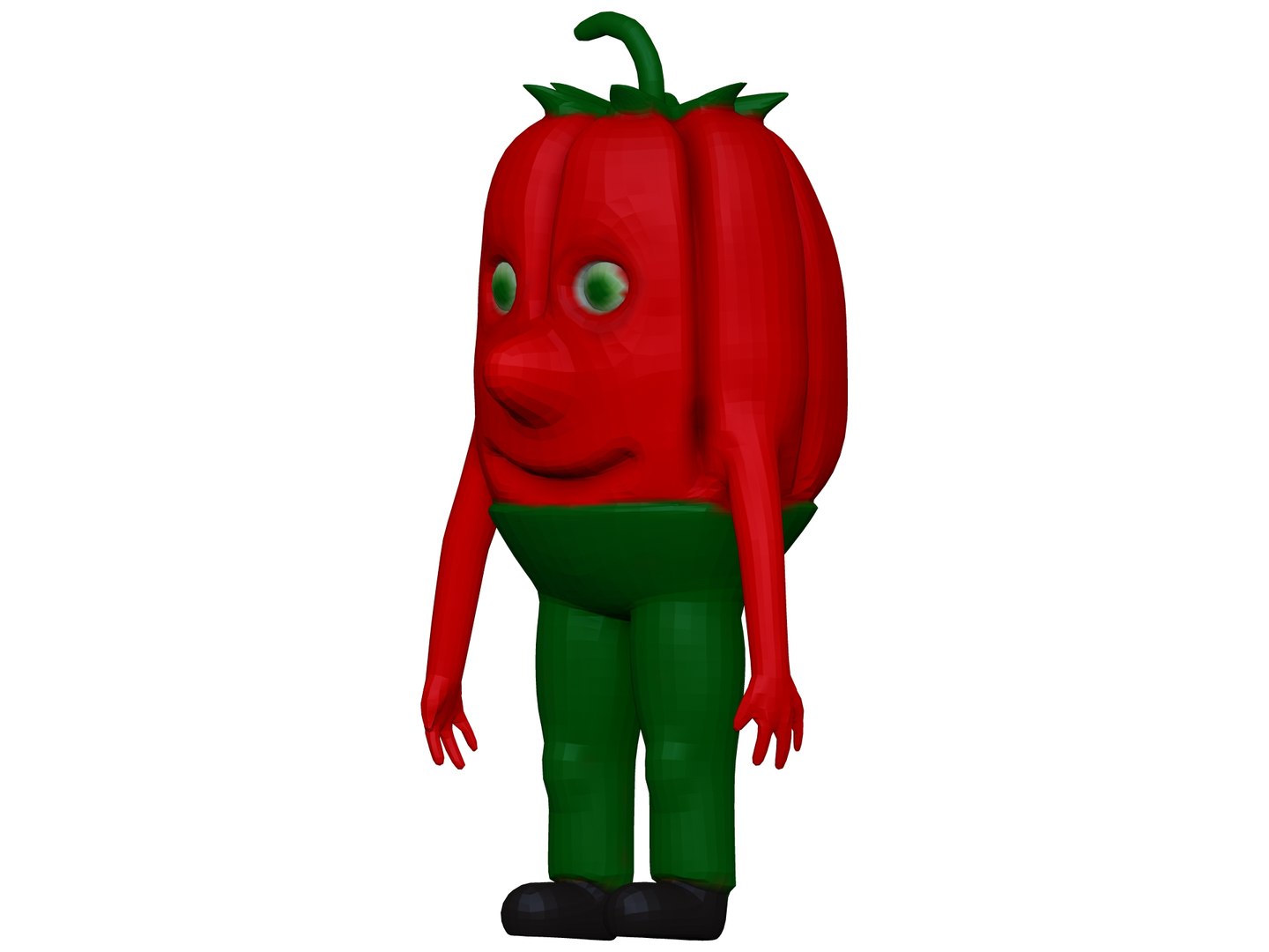 Cartoon Pepper Model - TurboSquid 1874986
