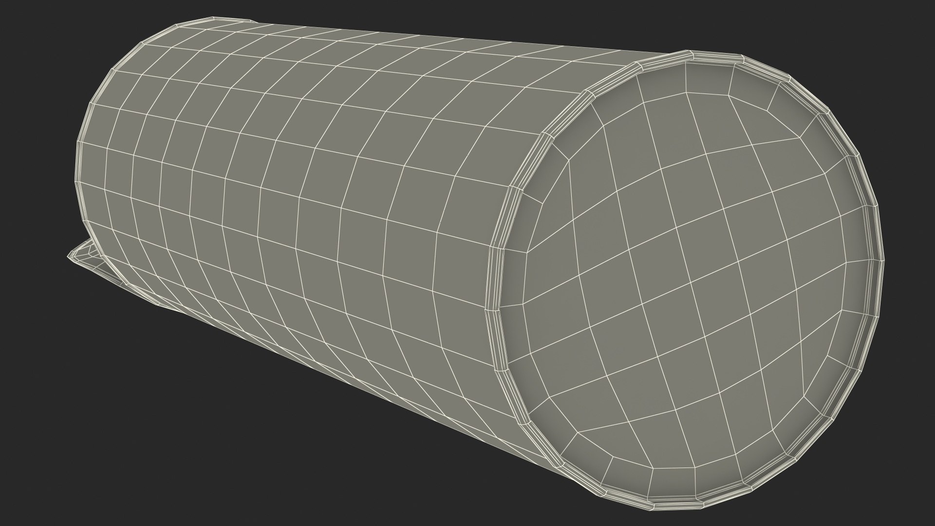 Open Pringles Original Potato Chips Can 3D model - TurboSquid 1796861