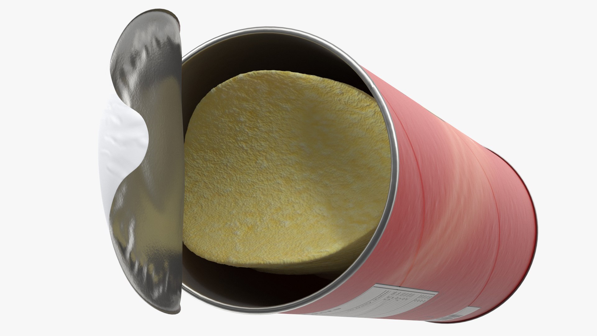 Open Pringles Original Potato Chips Can 3D model - TurboSquid 1796861