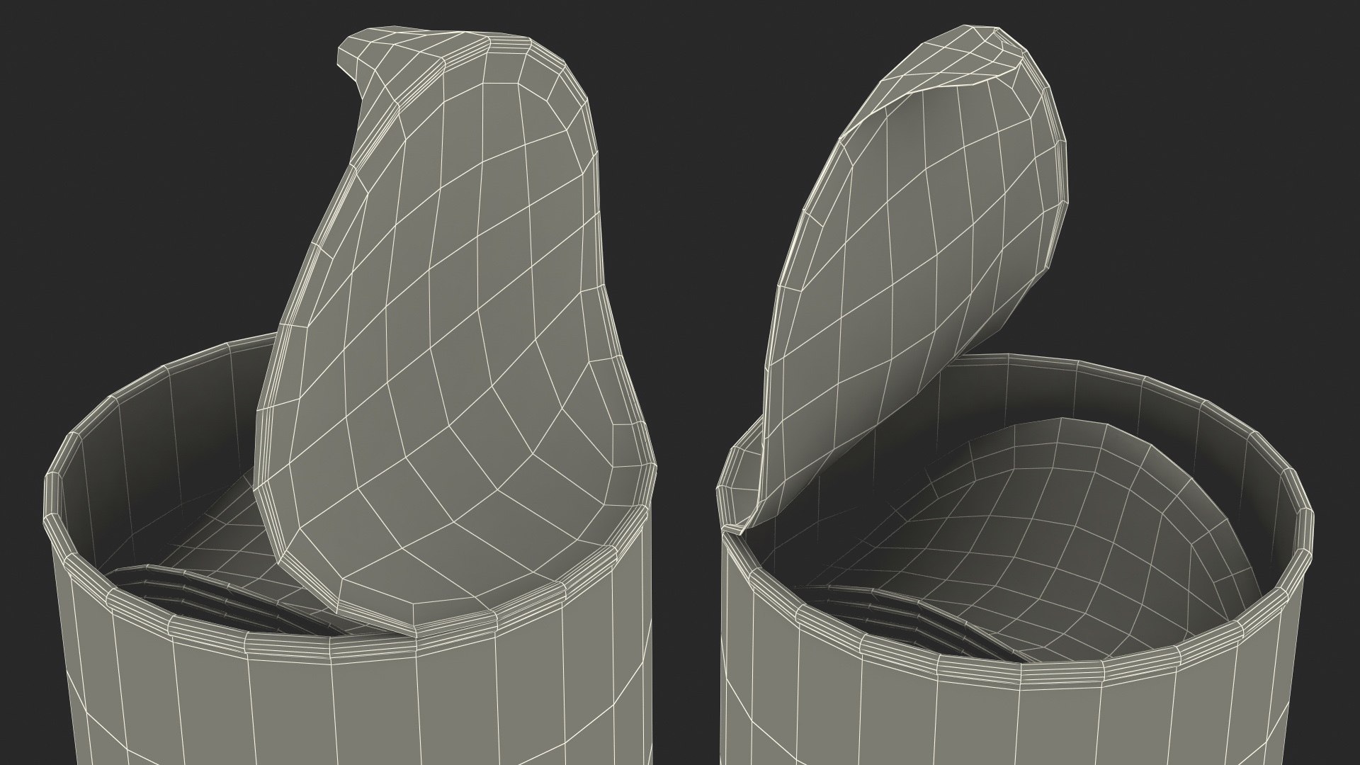 Open Pringles Original Potato Chips Can 3D model - TurboSquid 1796861