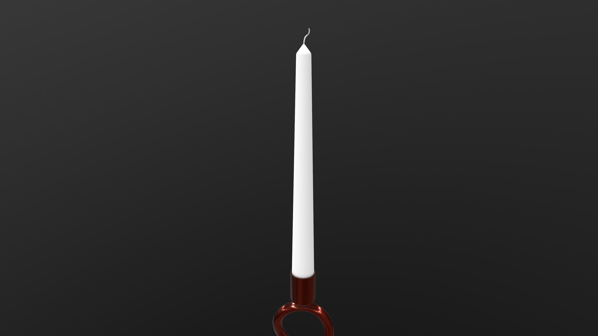 Candle Stick AR VR 3D Model - TurboSquid 1982106