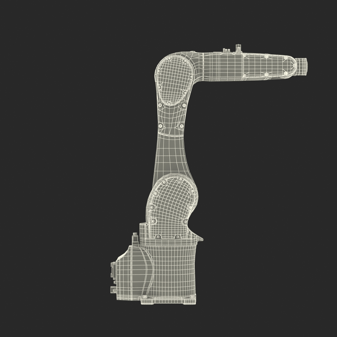 Generic Industrial Robot Arm 3D Model - TurboSquid 1539670