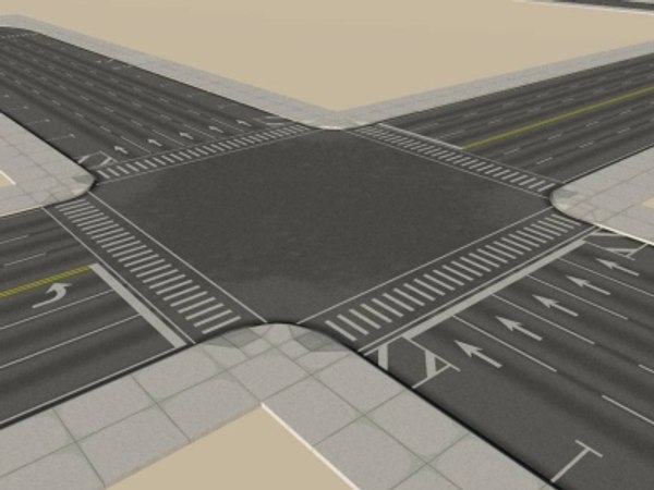 Intersection 3D Models for Download | TurboSquid