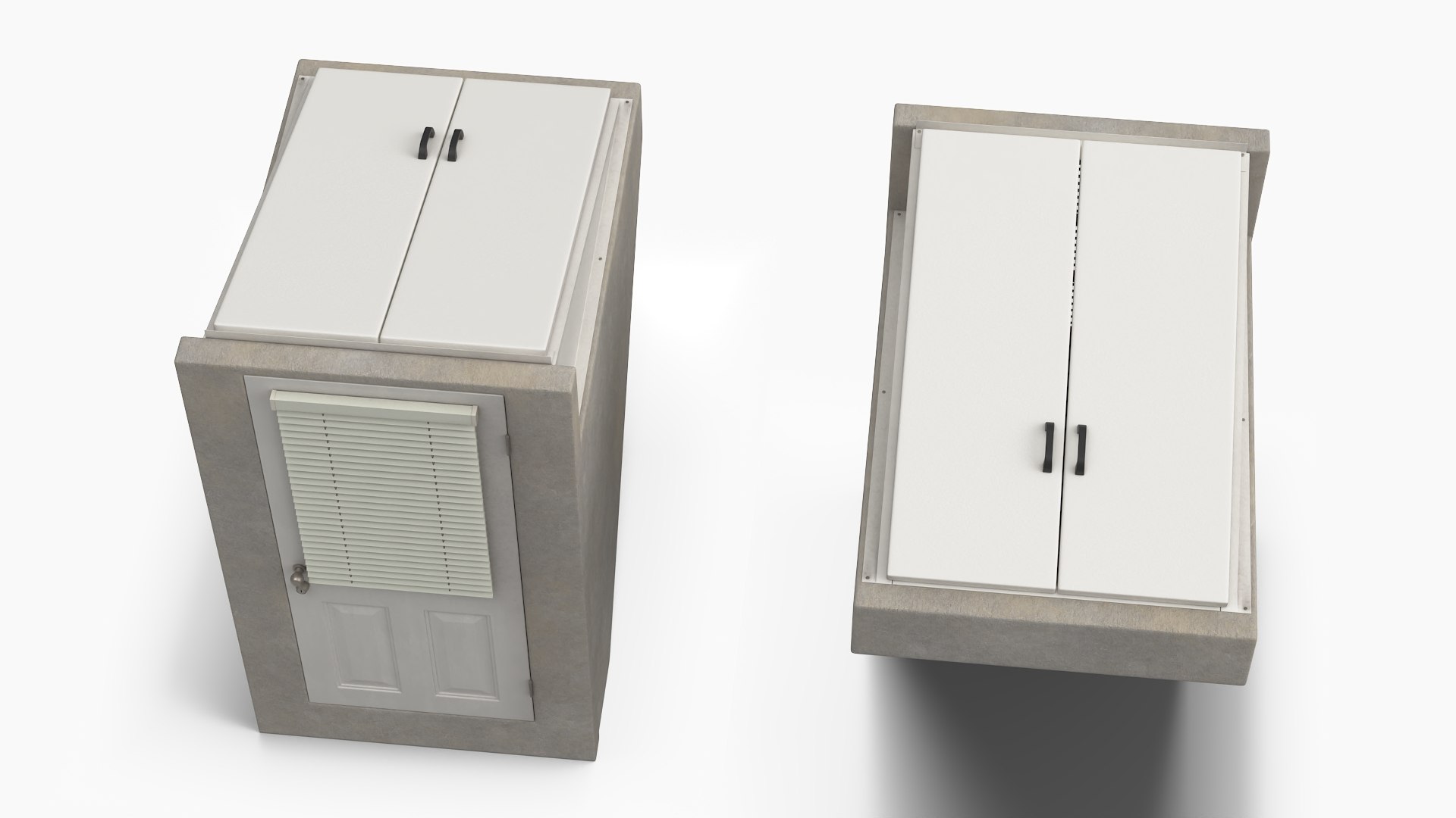 3D Outside Basement Entrance Model - TurboSquid 2382823