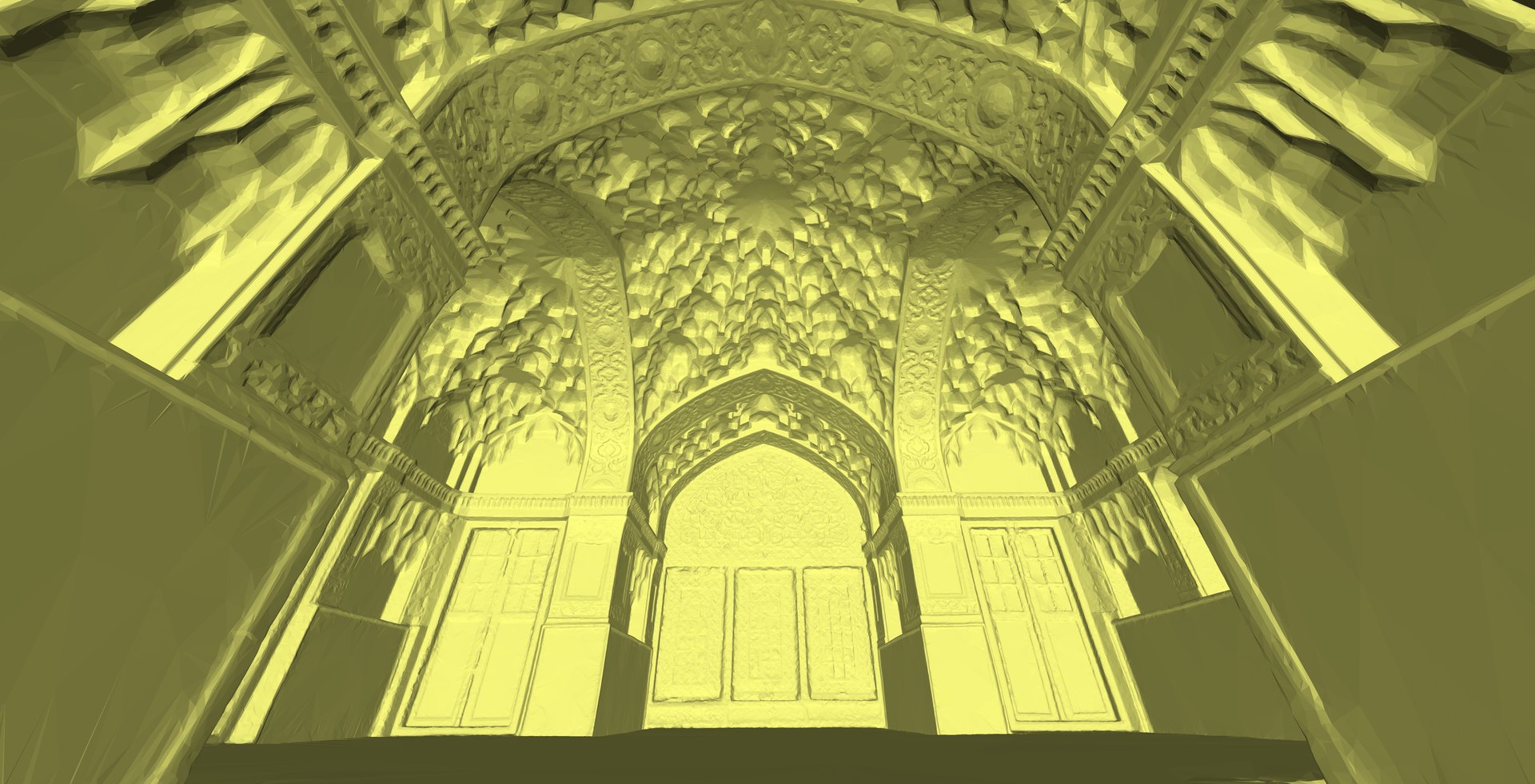 Regal Chambers A 3D Model Of A Historical Royal Room Low-poly 3D Model ...