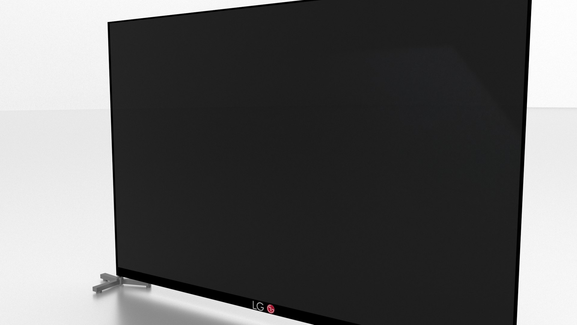 LG TV 3D Model Low-poly 3D Model 3D Model - TurboSquid 2033281