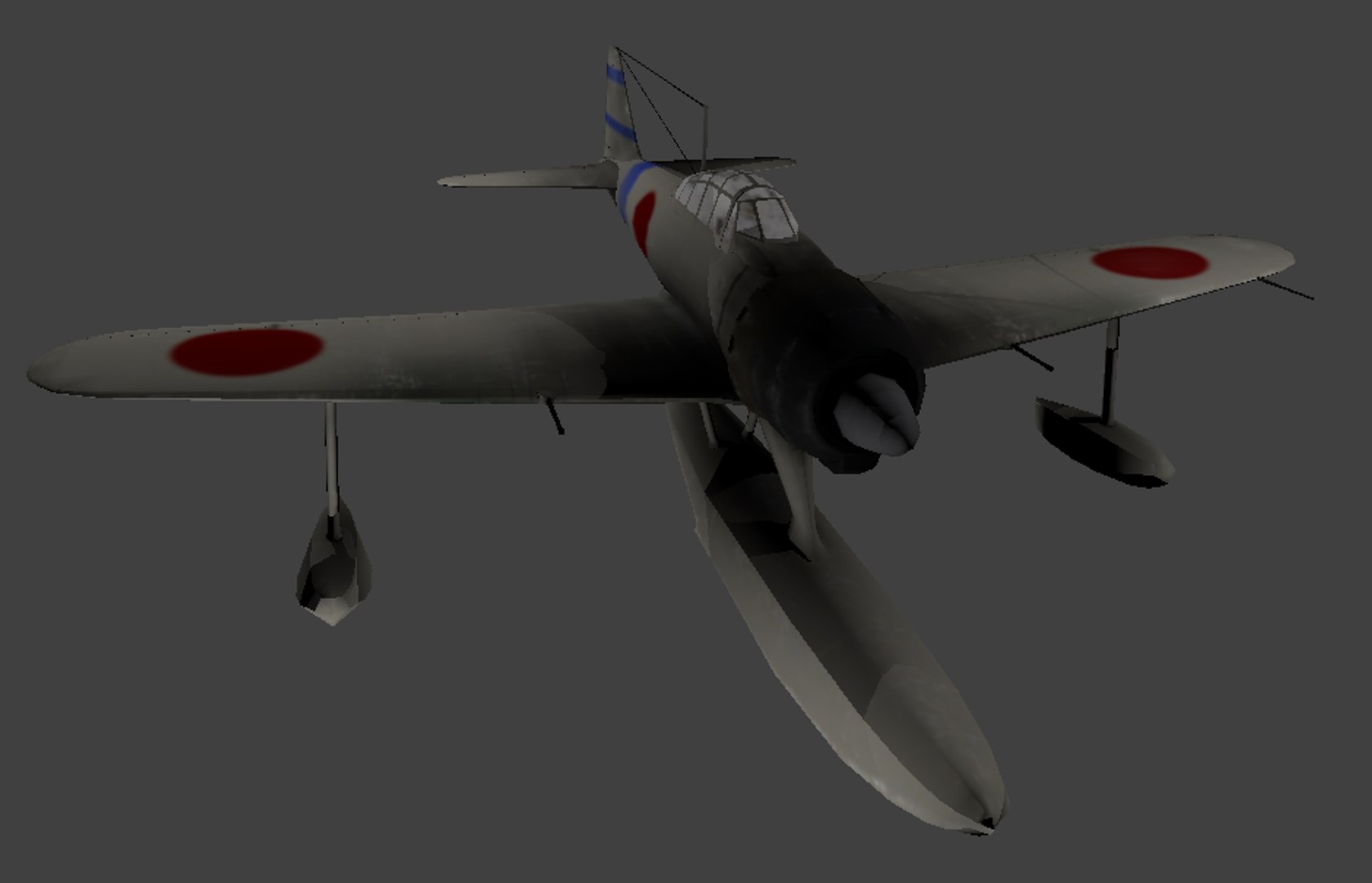 Japanese Rufe Navy 3D Model - TurboSquid 1297619
