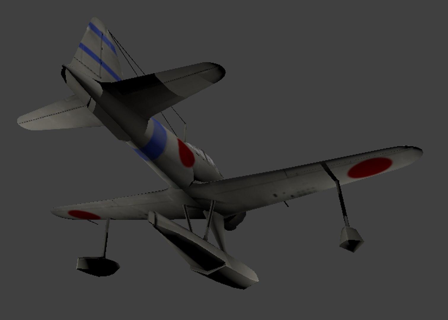 Japanese Rufe Navy 3D Model - TurboSquid 1297619