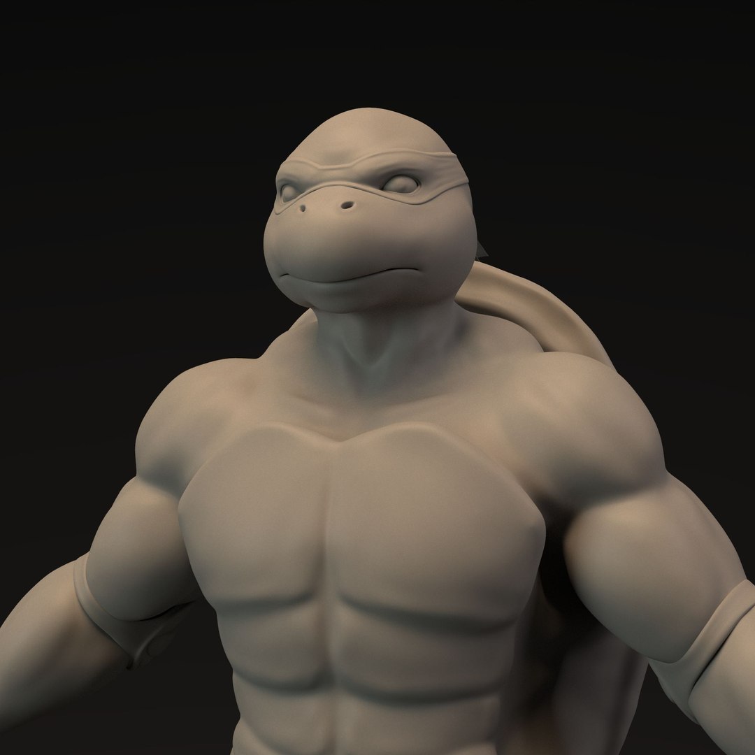 Ninja Turtle Basemesh Model - TurboSquid 2278016